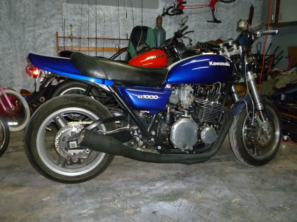 late model front end and swingarm for a 78 KZ1000 - KZRider Forum - KZRider, KZ, Z1 & Z ...